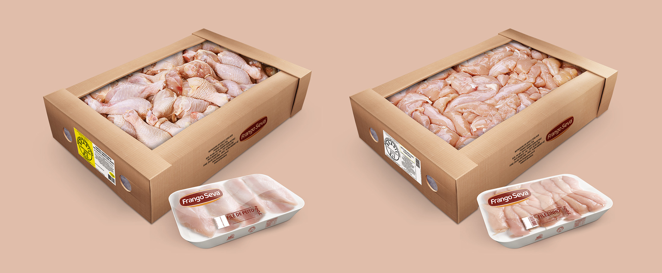 Criação de Embalagens, frigorífico, propaganda, fotografia de alimentos ...