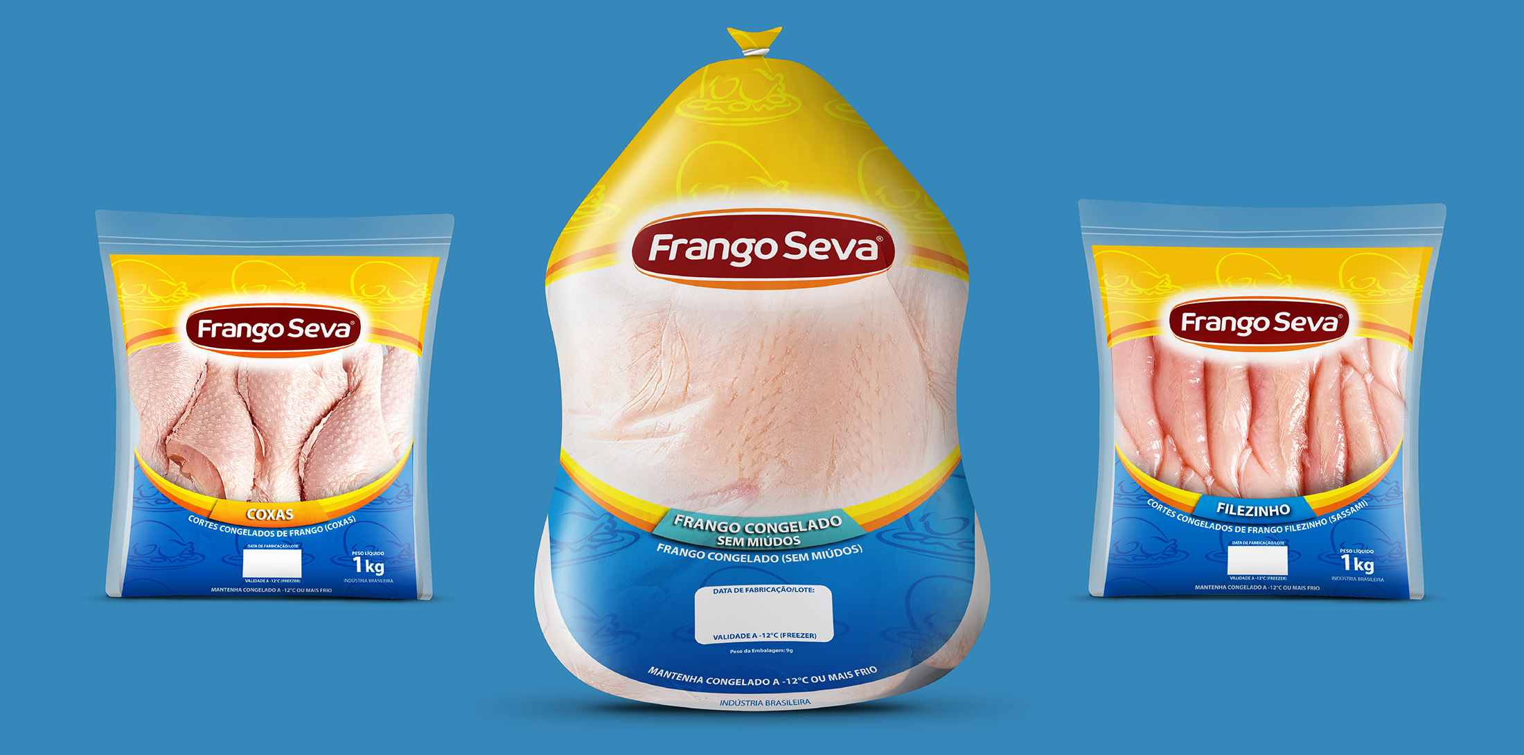 Criação de Embalagens, frigorífico, propaganda, fotografia de alimentos ...